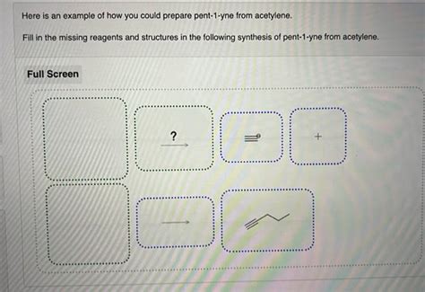 Solved Acetylene And Terminal Alkynes Can Be Easily