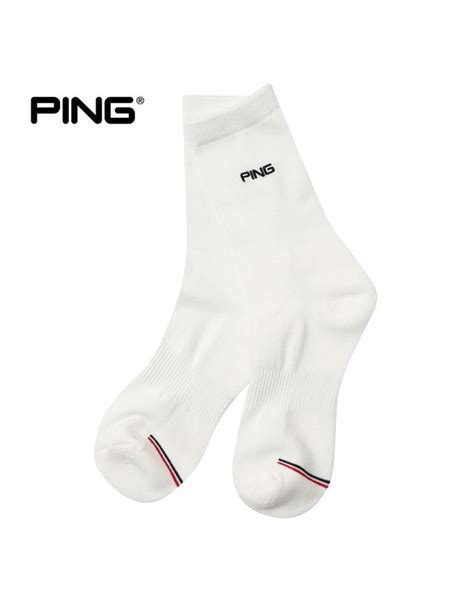 남성 로고 자수 중목 양말