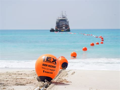Subcom And Telecom Egypt Complete Iex Cable Landings In Egypt Telecom Egypt Corporate News
