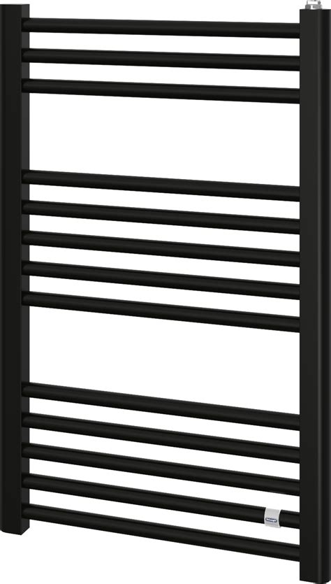 Termoarredo Kiara Nero Matt Interasse 45 Cm X H 781 Cm Leroy Merlin