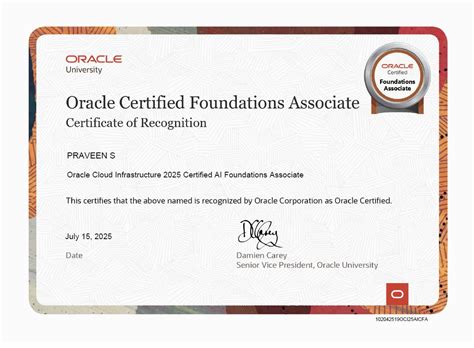 Oraclecertification Ai Oci Generativeai Machinelearning Cloudtech Oracle23ai