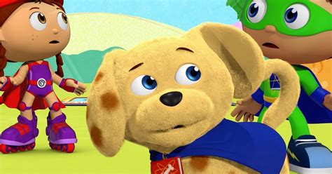 Super Why Woofster Defines Enormous Pbs