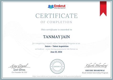 tanmay jain on linkedin talentacquisition hr internship