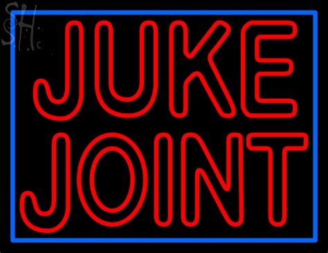 Custom Steve Gumble Juke Joint Neon Sign 1 Custom Neon Signs Neon Light