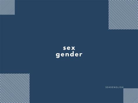 「性別」「男女別」の英語表現【英会話用例文あり】