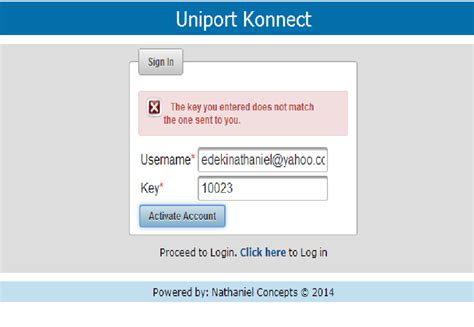 Page Showing Partial Update After User Enters Wrong Activation Code Download Scientific Diagram