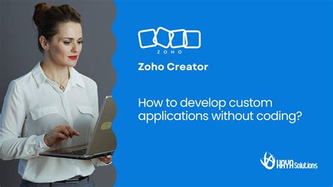 How To Build Apps With Zero Coding Skills Using Zoho Creator Youtube