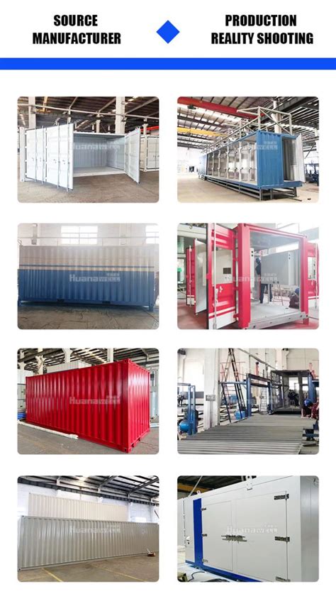 คอนเทนเนอร์เก็บสารเคมีกลางแจ้ง 20 ฟุต 40 ฟุต พร้อมอุปกรณ์เสริมตามสั่ง