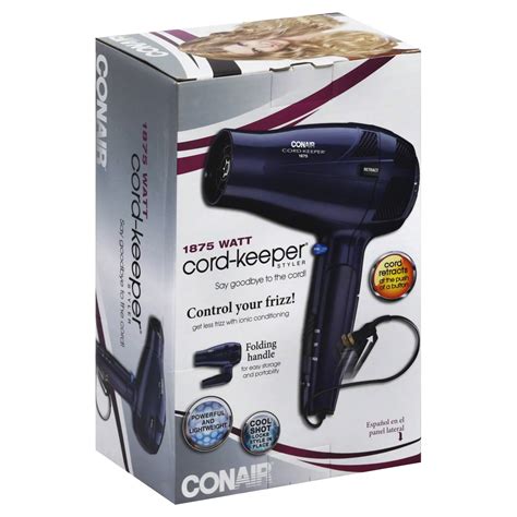Conair Cord Keeper Styler Hair Dryer Shop Hair Dryers At H E B