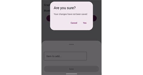 Graceful Exits Implementing Close Confirmation For Jetpack Compose