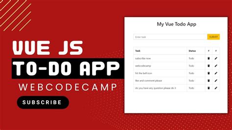 Todo App Using Vue Js 3 Youtube