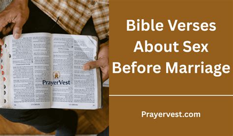 40 Powerful Bible Verses About Sex Before Marriage 2025 Prayervest
