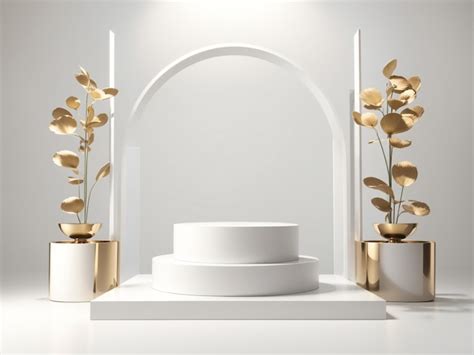 Premium Ai Image Elevating Excellence White Canvas Of Possibilities