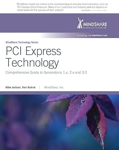 Pci Express Technology Comprehensive Guide To Generations 1x 2x And 30 Ebook Jackson