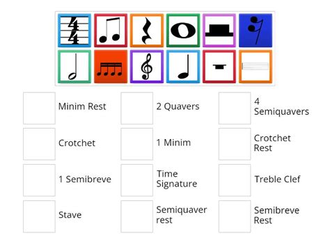 Kar Music Note Values And Rests Match Up