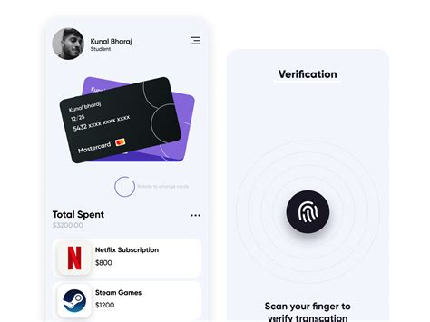 Payment Ui Design By Kunal Bharaj On Dribbble