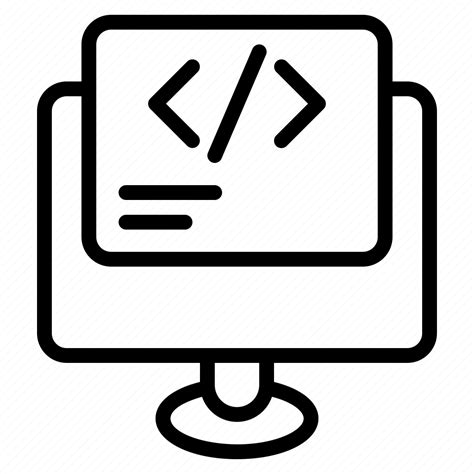 development programming ui web page website developer icon