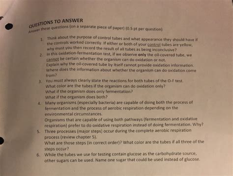 Bio 200 Lab Assignment 13 Spring 2019 Name Use