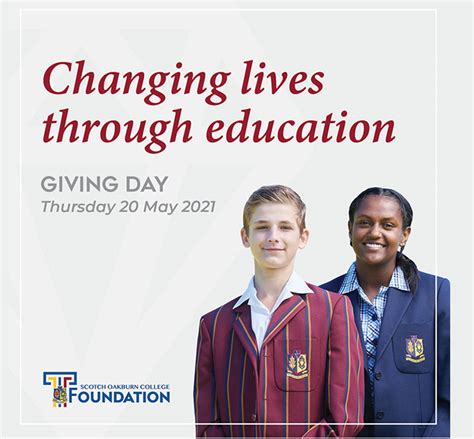 COMMUNITY SERVICE SCHOLARSHIP Scotch Oakburn College Launceston Tasmania