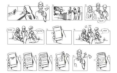 Ux Storyboard Storyboard Illustration Storyboard Design Storyboard Ideas