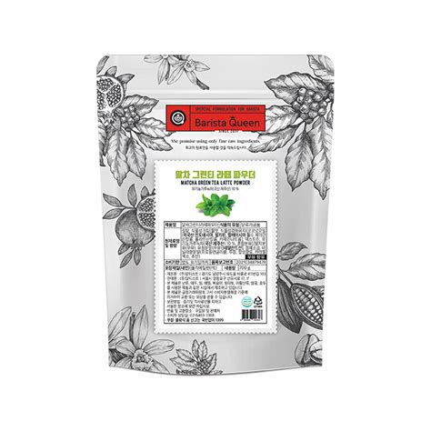 바리스타퀸 말차 그린티 라떼 파우더 700g 커피공장