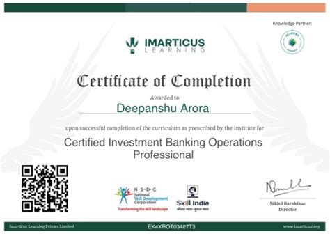 Deepanshu Arora On Linkedin Investmentbanking Financialmarkets Imarticuslearning Finance