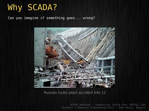 Scada Hacking Industrial Scale Fun Ppt