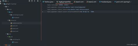 warn no appenders could be found for logger错误 warn no appenders could
