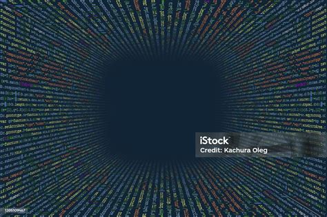 Tunnel From Computer Program Code Programmer Lines Of Code Java Script Css And Html Hacking