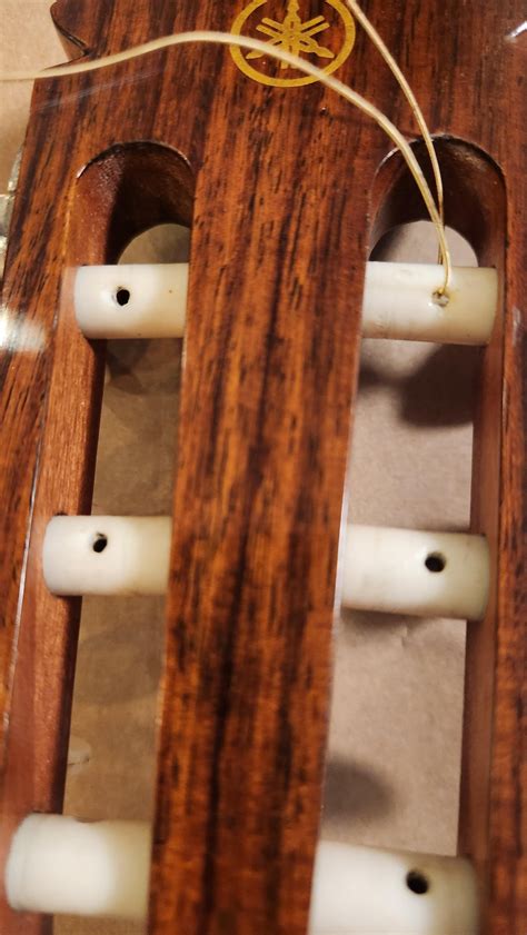 String Stuck In Tuning Peg Rluthier