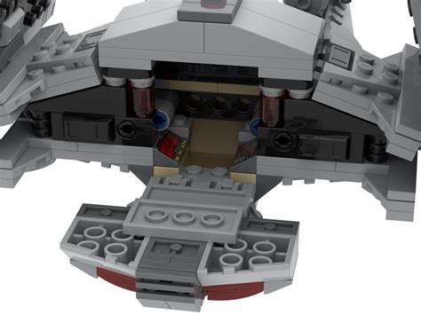 Lego Moc Supremacy Class Starfighter By Saibrickshop Rebrickable Build With Lego