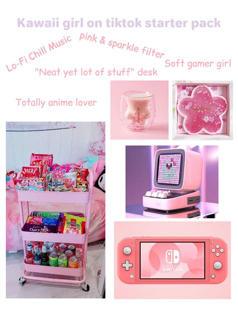 Kawaii Girl On Tiktok Starter Pack Rstarterpacks Know Your Meme