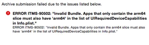 Ios Why Is My App Only Building The Arm64 Slice Stack Overflow