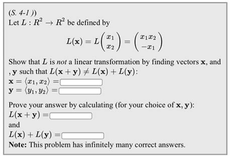 solved let l r 2 r 2 be defined by l x l x1 x2