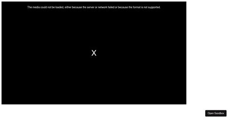 videojs mux codesandbox