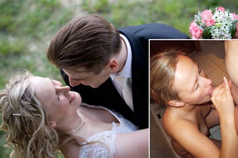Bride Dressed Undressed Blowjob Boobspussyassman