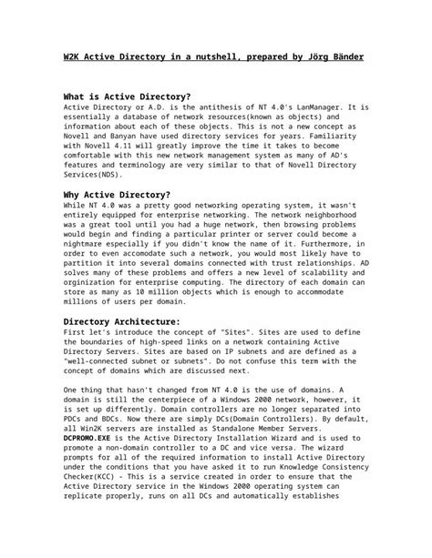 Doc Active Directory Handout Dokumen Tips