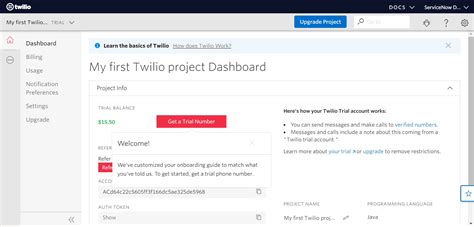 Setting Up Twilio How To Read The Docs Twilio Servicenow Community
