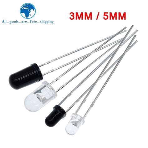 Industrial Electrical 10pcs 5mm 940nm Ir Infrared Led Diodes Lamp