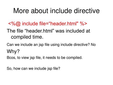 Ppt Using Jsp Directive Powerpoint Presentation Free Download Id