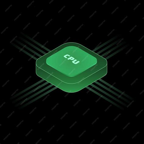 Premium Vector Microchip Icon Cpu Central Processing Unit Computer Processor Chip Symbol