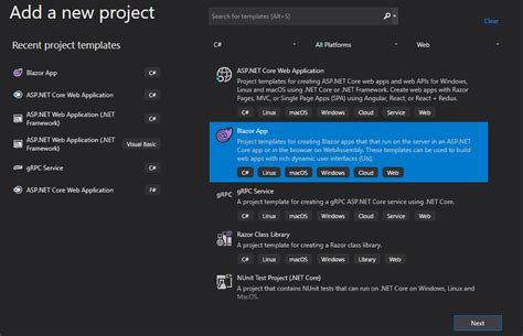 GRPC With Blazor C And Net Core