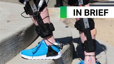 This Robotic Knee Exoskeleton Is Made From Consumer Braces And Drone Motors Techcrunch News