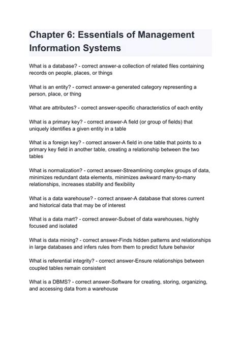 Chapter 6 Essentials Of Management Information Systems Chapter 6 Essentials Of Management