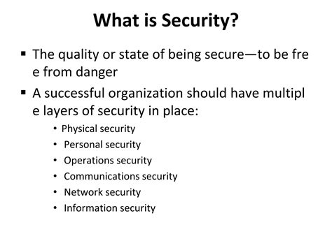 Chapter 1 Introduction To Information Security Ppt