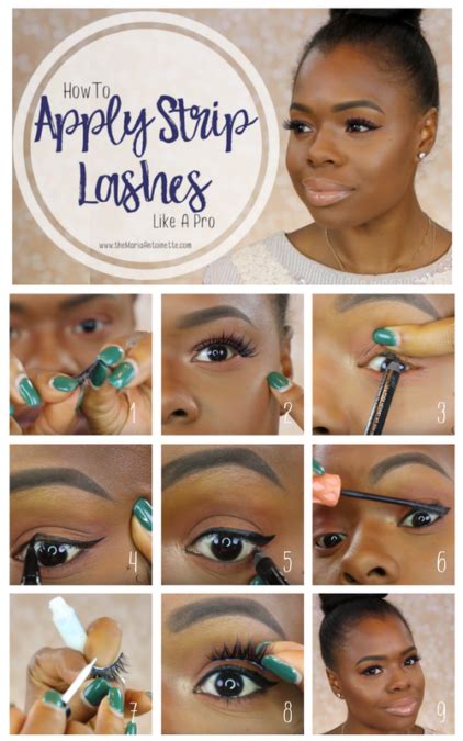 How To Apply Strip Lashes Like A Pro The Maria Antoinette