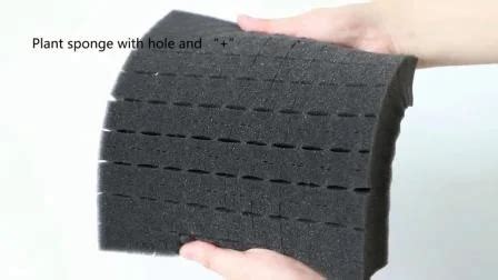 Organic Farm Save Water And Soil Pre Cut Hydroponics Foam Hydroponic Foam And Seed Plant Foam