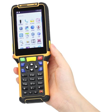Android RFID Reader Phone Handheld Rugged PDA Barcode Scanner Logistics Data Collector PDA For