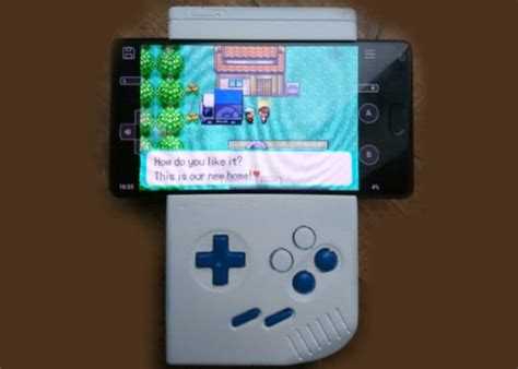 Diy Gameboy Classic Smartphone Gamepad Geeky Gadgets