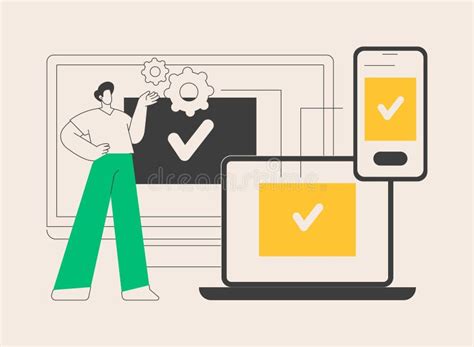 cross platform software abstract concept vector illustration stock